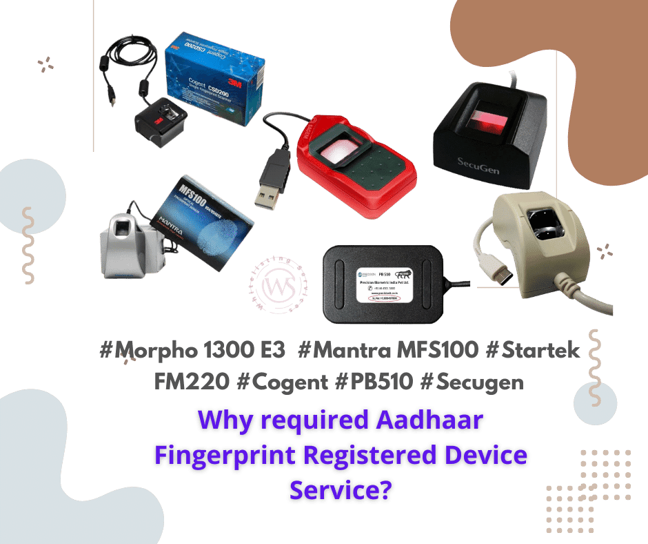 Online RD Service - L1 - Morpho, Mantra, Startek